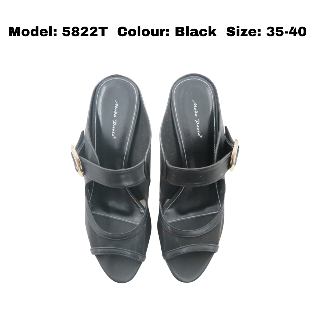 Ladies Heels Shoes (5822T) – Moda Paolo Pte Ltd